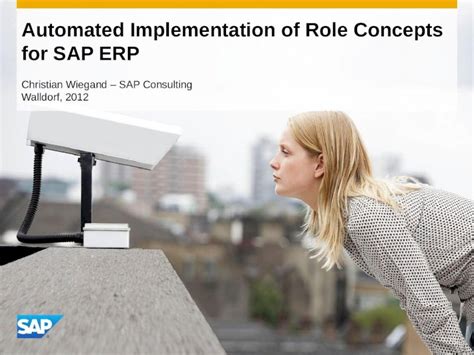 Pptx 50114237 Automated Implementation Of Roleconcepts Sap Erp