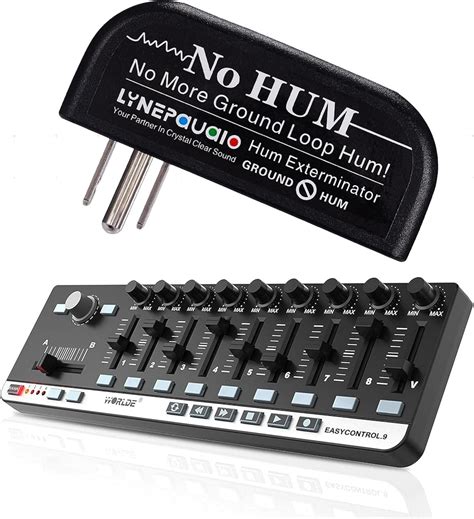 Amazon Com Buzz Eliminator AC Ground Loop Noise Eliminator And MIDI Controller Keyboard