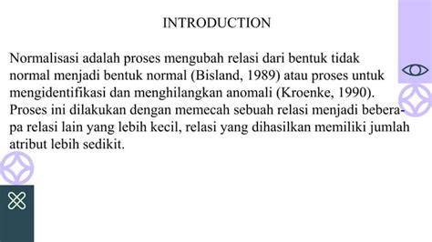 Normalisasi Database Dan Pengertian Database Pptx
