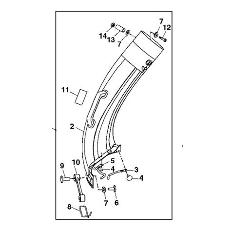 John Deere Lower Bagger Chute Gy20162