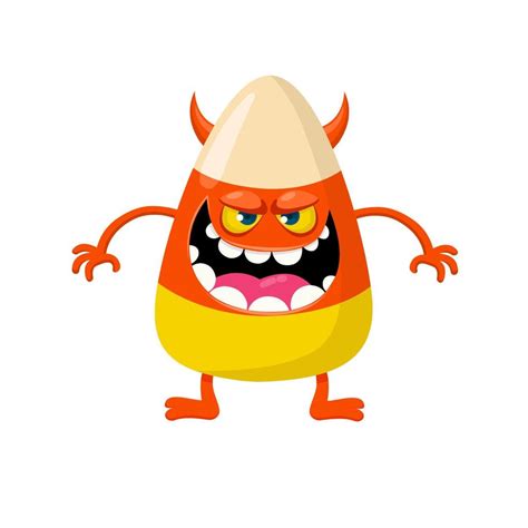 Candy Corn Monster At Kimberly Gomez Blog