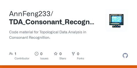 Tdaconsonantrecognitionwavmodificationipynb At Main · Annfeng233tdaconsonantrecognition