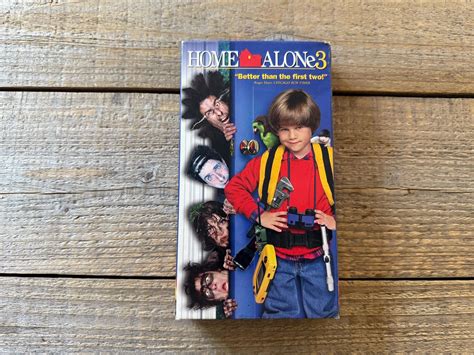 Home Alone 3 Vhs 1997 Christmas Movie Alex D Linz Etsy