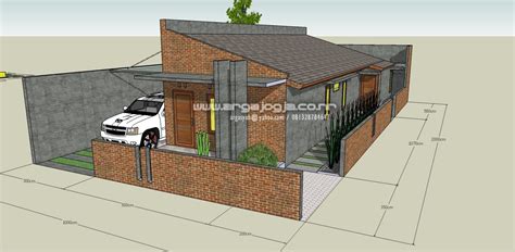 Desain Rumah Dengan Bata Ekspos Argajogjas Blog