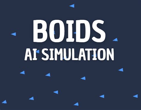 Boids Ai Simulation By Pietro Di Giovanni Hcyan