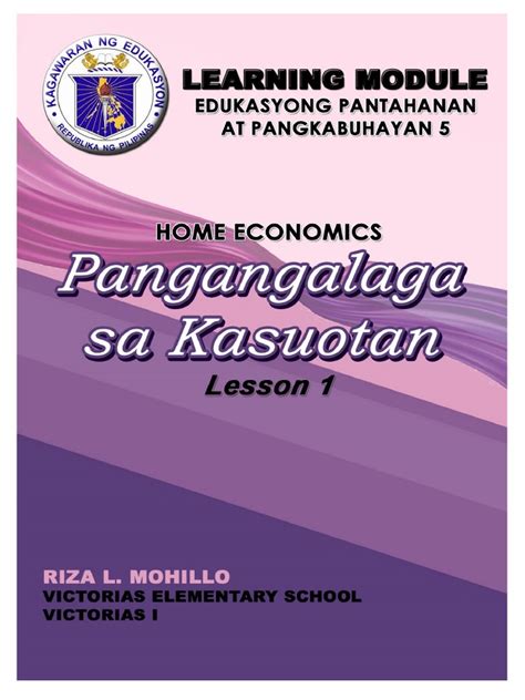 Epp 5 He Module 1 Pdf