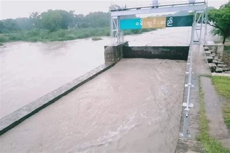 ဝမ်းတွင်းမြို့နယ်တွင် မိုးသည်းထန်စွာ ရွာသွန်းမှုကြောင့် ကျေးရွာတစ်ချို့