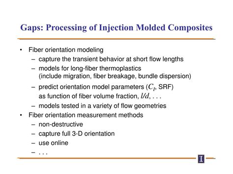 Ppt Improved Fiber Orientation Predictions For Injection Molded