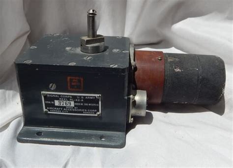 Ww2 B 17 B 24 B 26 Radio Trailing Antenna Motor Assembly Reel Rl 42 A