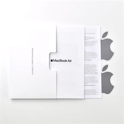 Macbook Air M1 Packaging 2020