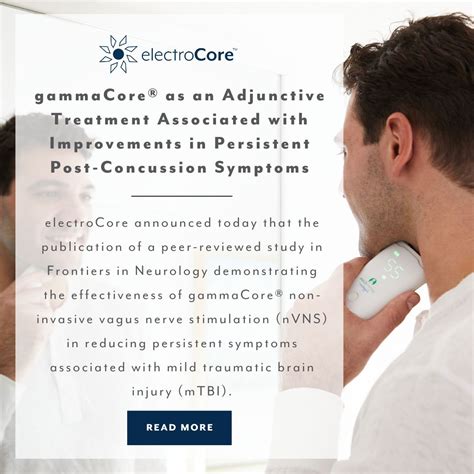 Gammacore Nvns Improves Post Concussion Symptoms Electrocore Inc