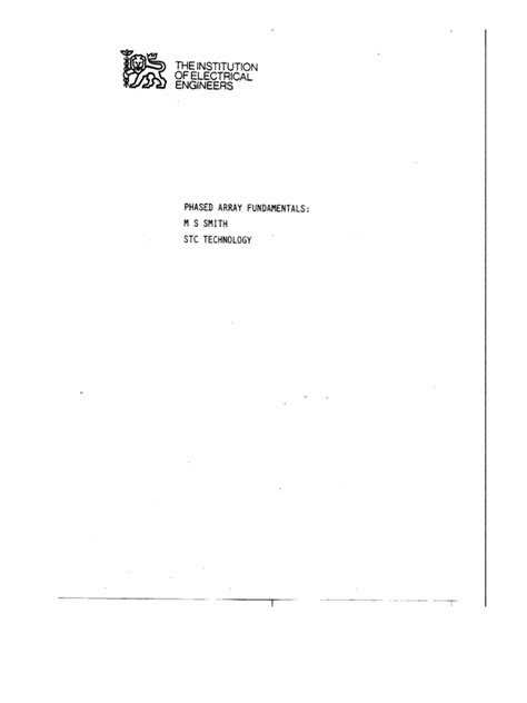 Phased Array Fundamentals 133 Pdf