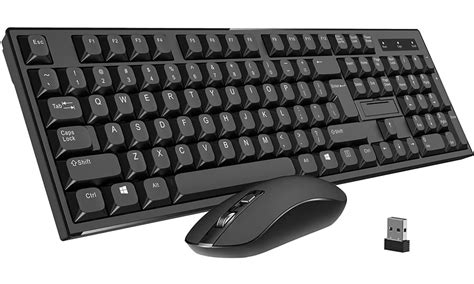 Mua Wireless Keyboard And Mouse Combo Full Size Qwerty Layout Wireless Keyboard And Mouse Set 2