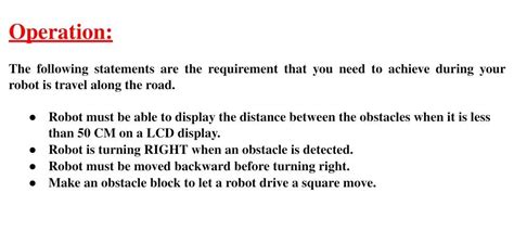 Solved Robots Avoiding Obstacles One Of The Basic Issues In Chegg