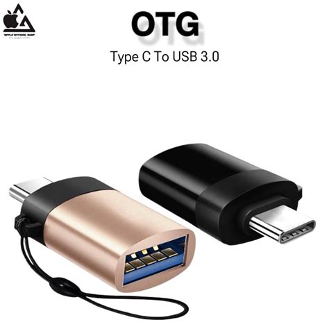 Jual Otg Converter Type C To Usb 3 0 Adapter Sambungan Transfer Data Flashdisk Ke Hp Handphone