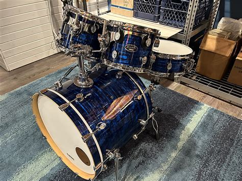 Pdp Cx Series Drum Set 2007 Blue Onyx Reverb