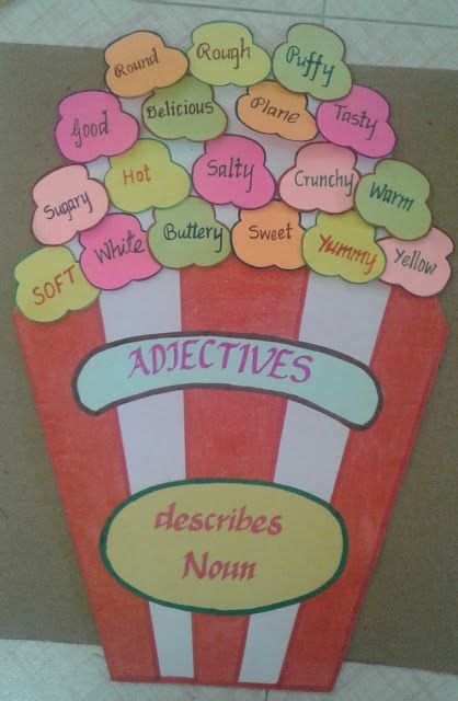 Adjective Teaching Aid For English Activities
