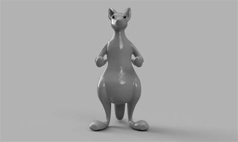 Kangaroo 3d Model 3d Model 3d Printable Cgtrader