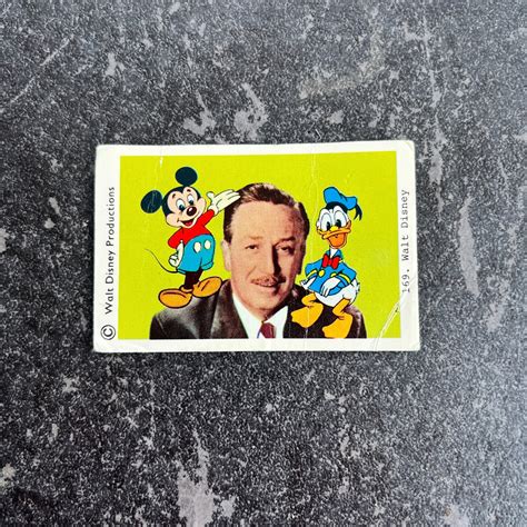 1973 76 Swedish Disneybilder No 169 Walt Disney Mickey Mouse Donald