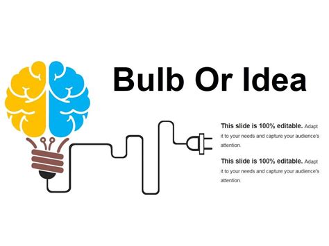Bulb Or Idea Ppt PowerPoint Presentation Slides Example