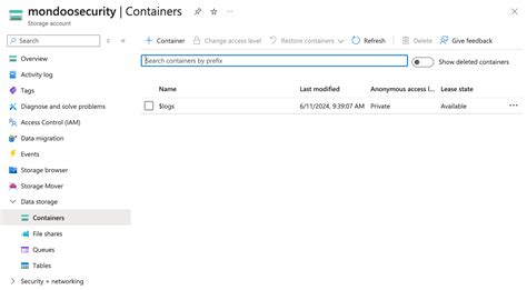 Export Data To Azure Blob Storage Mondoo Docs