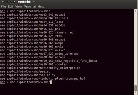 security exploit smb on win xp2 used metasploit