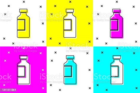 색상 배경에 격리 된 물 병 아이콘을 설정합니다 소다 아쿠아 음료 표지판 벡터 0명에 대한 스톡 벡터 아트 및 기타 이미지 0명 가득 찬 건강한 생활방식 Istock