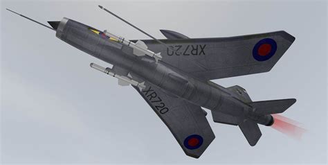 English Electric Bac Lightning F 6 3d Model By Chipbasschaos