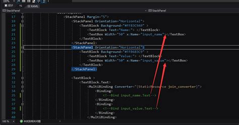 C How To Bind A Template Element Property In Datatemplate Stack