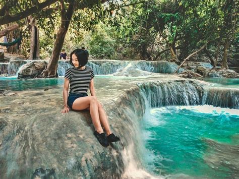 น้ำตกวังก้านเหลือง ลานกางเต็นท์ริมน้ำตกสีฟ้า บลูลากูนแห่งลพบุรี