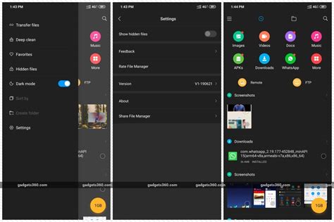 Xiaomis Mi File Manager Updated With Dark Mode Launcher Shortcuts More Technology News