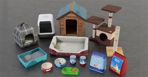 Pet Clutter 3d Interior Unity Asset Store
