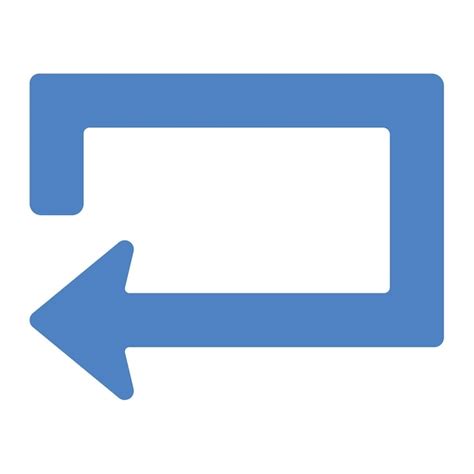 Rectangular Icon Premium Vector