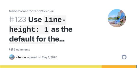 Use `line Height 1` As The Default For The `buttonbase` Component