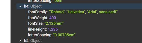 Mui Typography Font Customizing