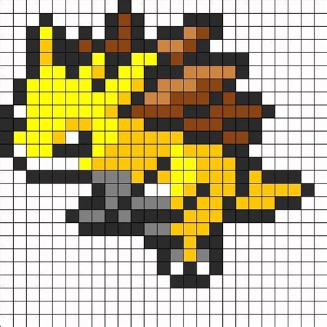 Sandslash Evolución De Sandshrew Pokemon Bead Pokemon Perler Beads
