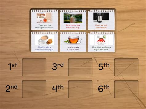 Adverb Of Sequence Review Rank Order