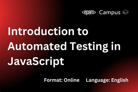 Introduction To Automated Testing In Javascript Georgian Ict Association