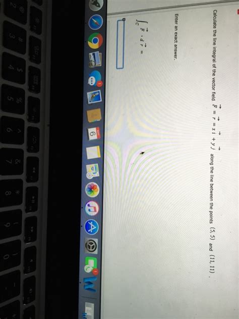 Solved Calculate The Line Integral Of The Vector Field F R Chegg