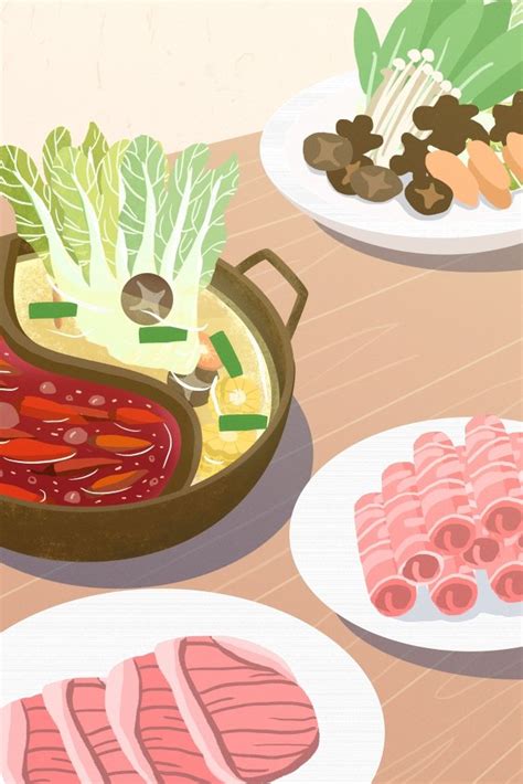 그림 일러스트 손으로 그린 음식 중국 스타일 중국식 사천 사천 요리 일러스트 Pngtree 로열티 무료