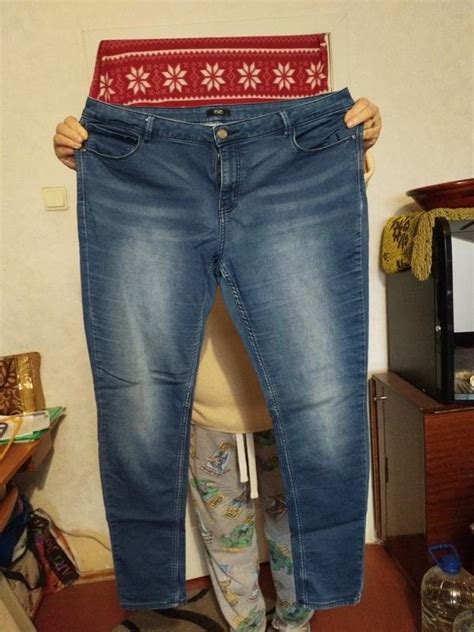 Джинсы стрейч унисекс батал — цена 350 грн в каталоге Джинсы Купить женские вещи по доступной