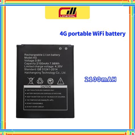 Wireless Hotspot Portable Modem Mifi Battery Suitable For H806 4g Lte Pocket Wifi Battery