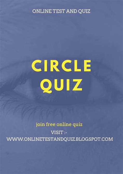 Class 10 Math Lesson 10 Circle Free Online Test And Quiz Online Mcq