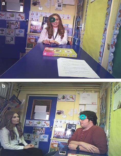 A Participants Perspective During A Live Dyadic Social Interaction B