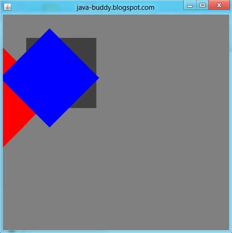 Java Buddy Create And Rotate Graphics2D Object