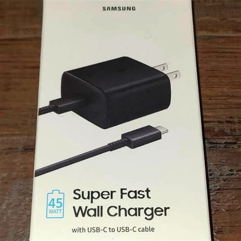 Samsung Cell Phones Accessories New Samsung W Usbc Wall Charger Cable For Super Fast