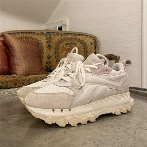 Reebok Cardi B Classic Leather V2 Womens Size Depop
