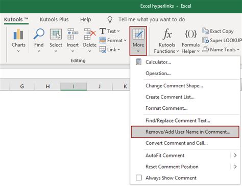 Excel Comments Add Showhide Modify Delete And More Advanced