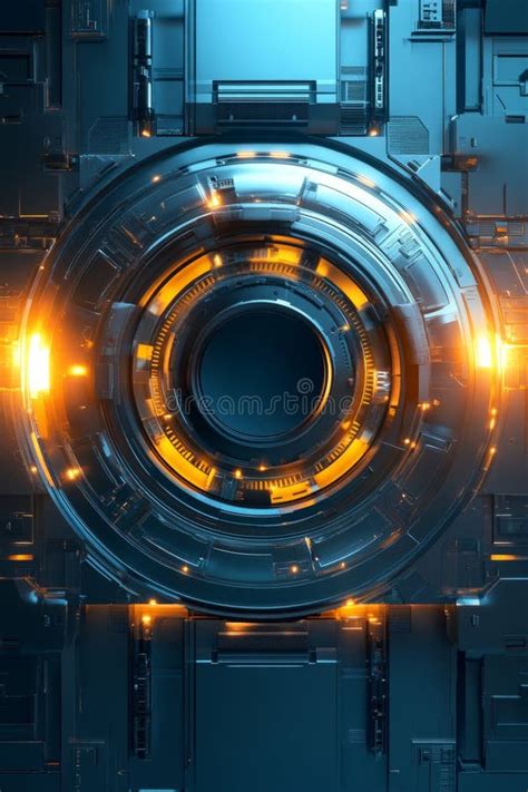 Futuristic Tech Design Abstract Circuitry Stock Illustration Illustration Of Innovation