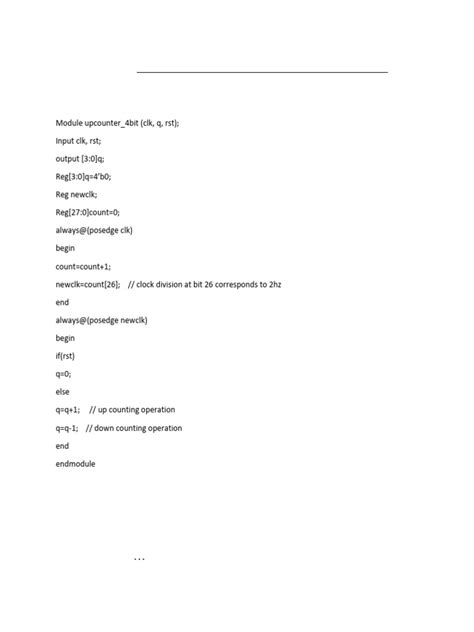 Clock Divider Verilog Codes Pdf Electronic Design Electrical Circuits